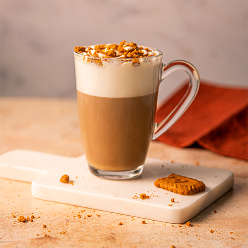 New! S’mores hot chocolate, Biscoff latte and maple apple frappé ...